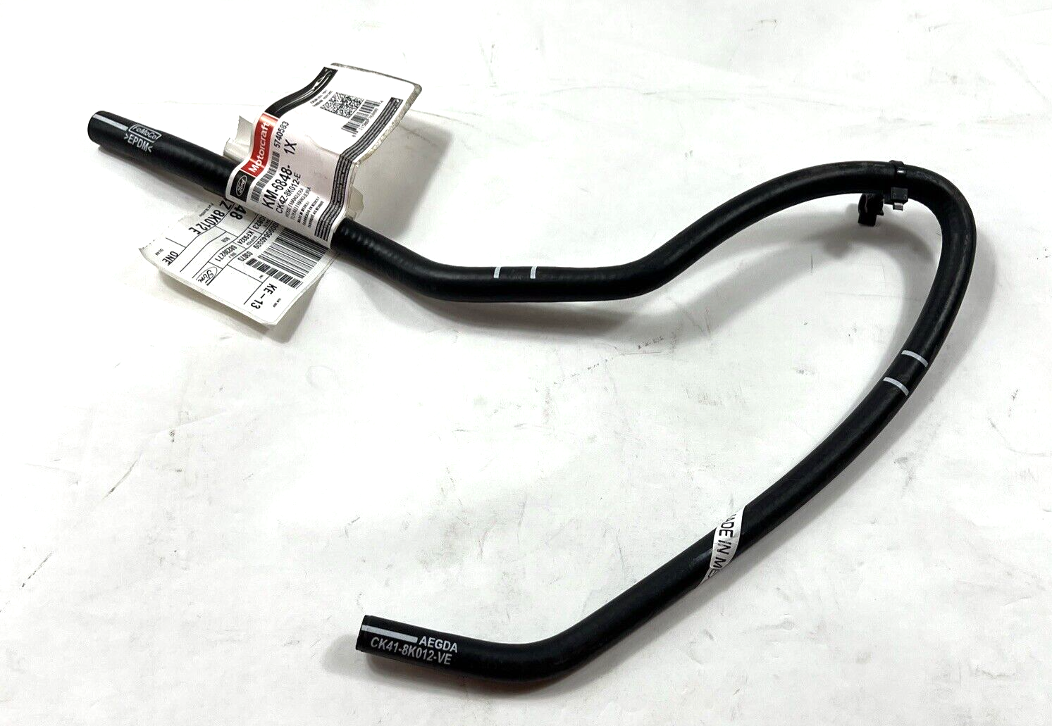 Genuine OEM Ford Transit Radiator Coolant Overflow Hose 15-19 Motorcra ...