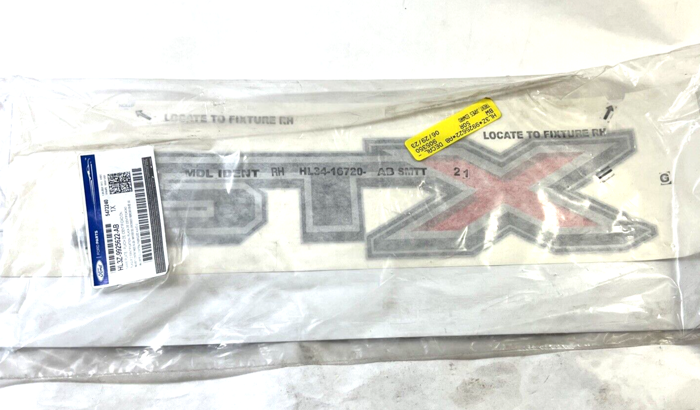 Genuine OEM Ford F-150 Rear Right Truck Bed Decal Nameplate 17-20 HL3Z ...